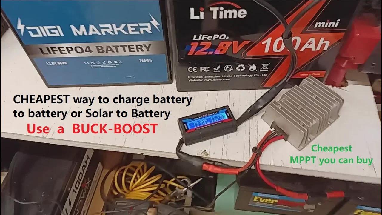 Using a BUCK BOOST module to convert and charge DC power Lead Acid to ...