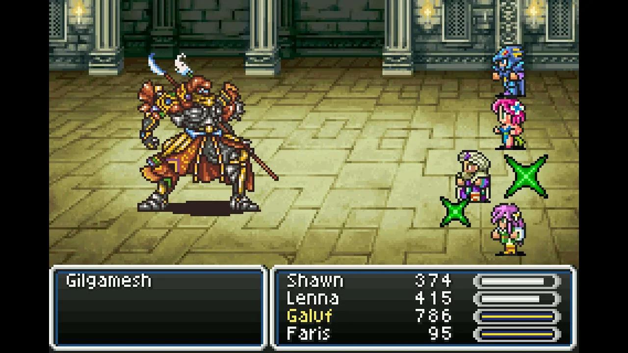 Final Fantasy V Advance - Big Bridge - Gilgamesh (Battle 2)