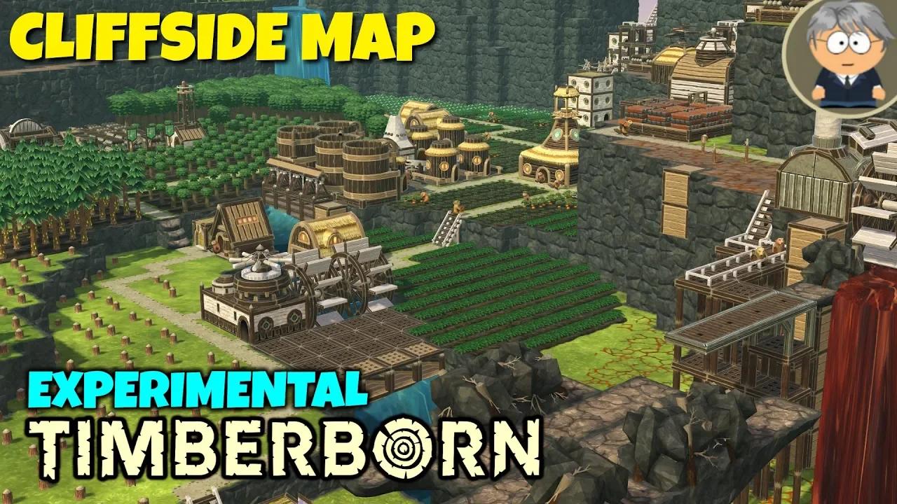 New Cliffside Map - Update 6 Experimental Timberborn Gameplay - ep 6