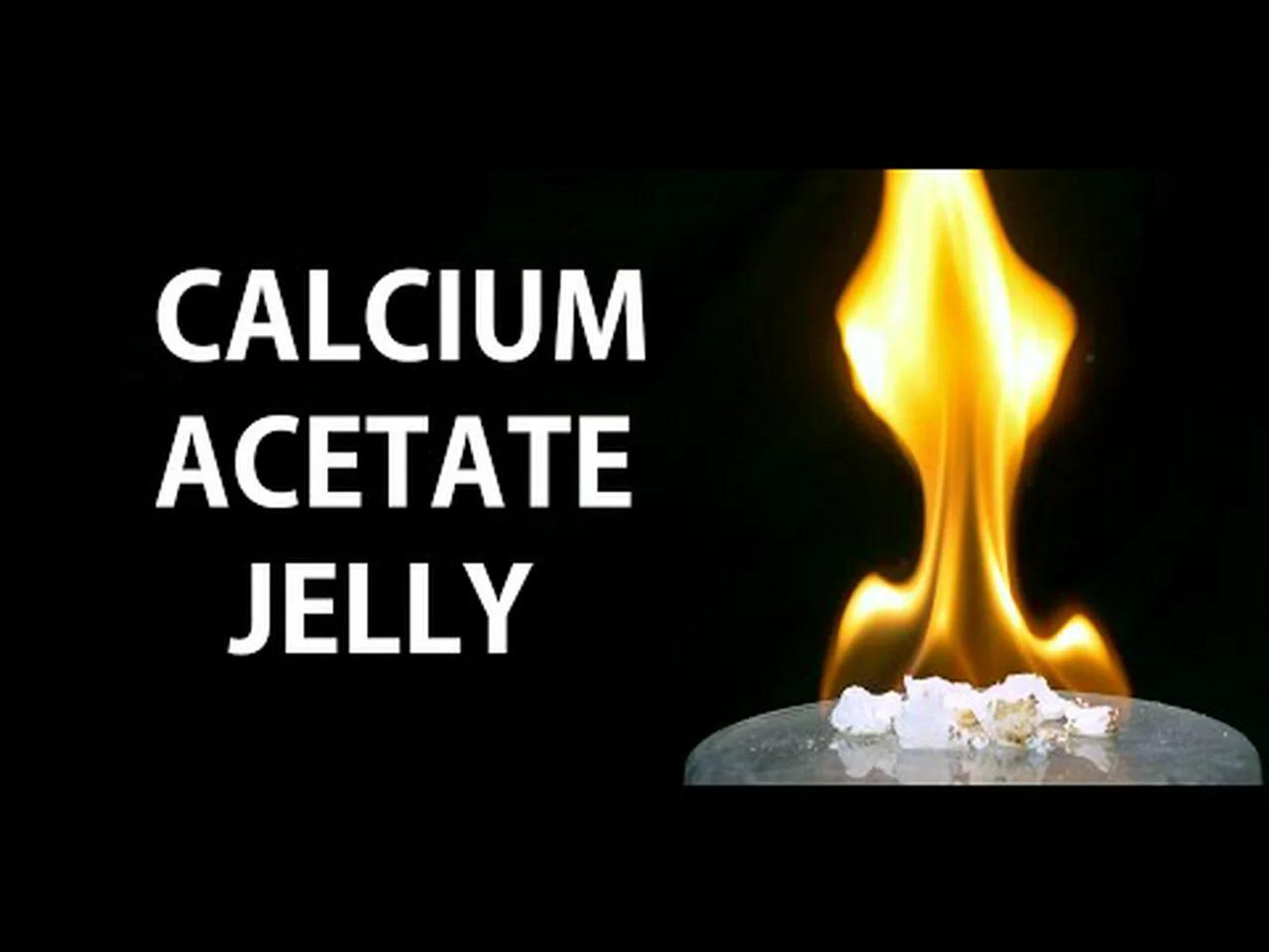 Making Alcohol Jelly (from Calcium Acetate)