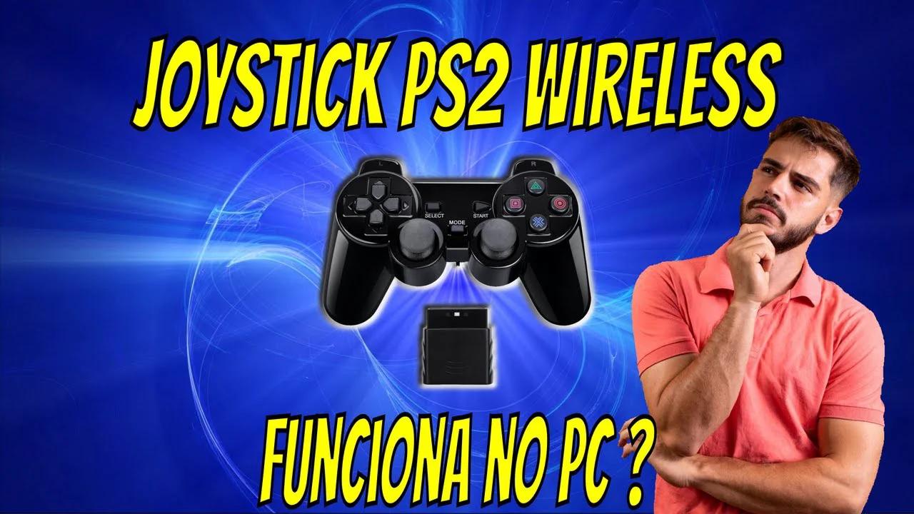 Joystick wi fi do PS2 funciona no PC