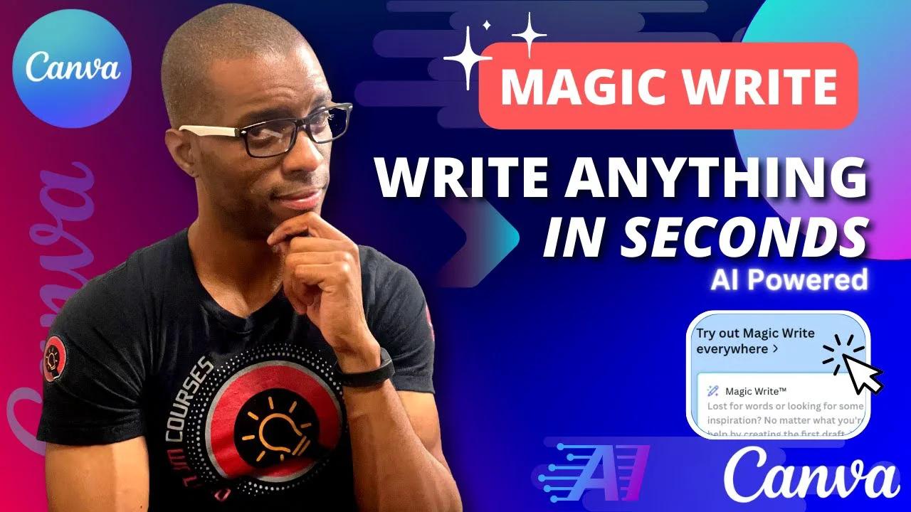 Canva Magic Write | Create AI Generated Text Fast!