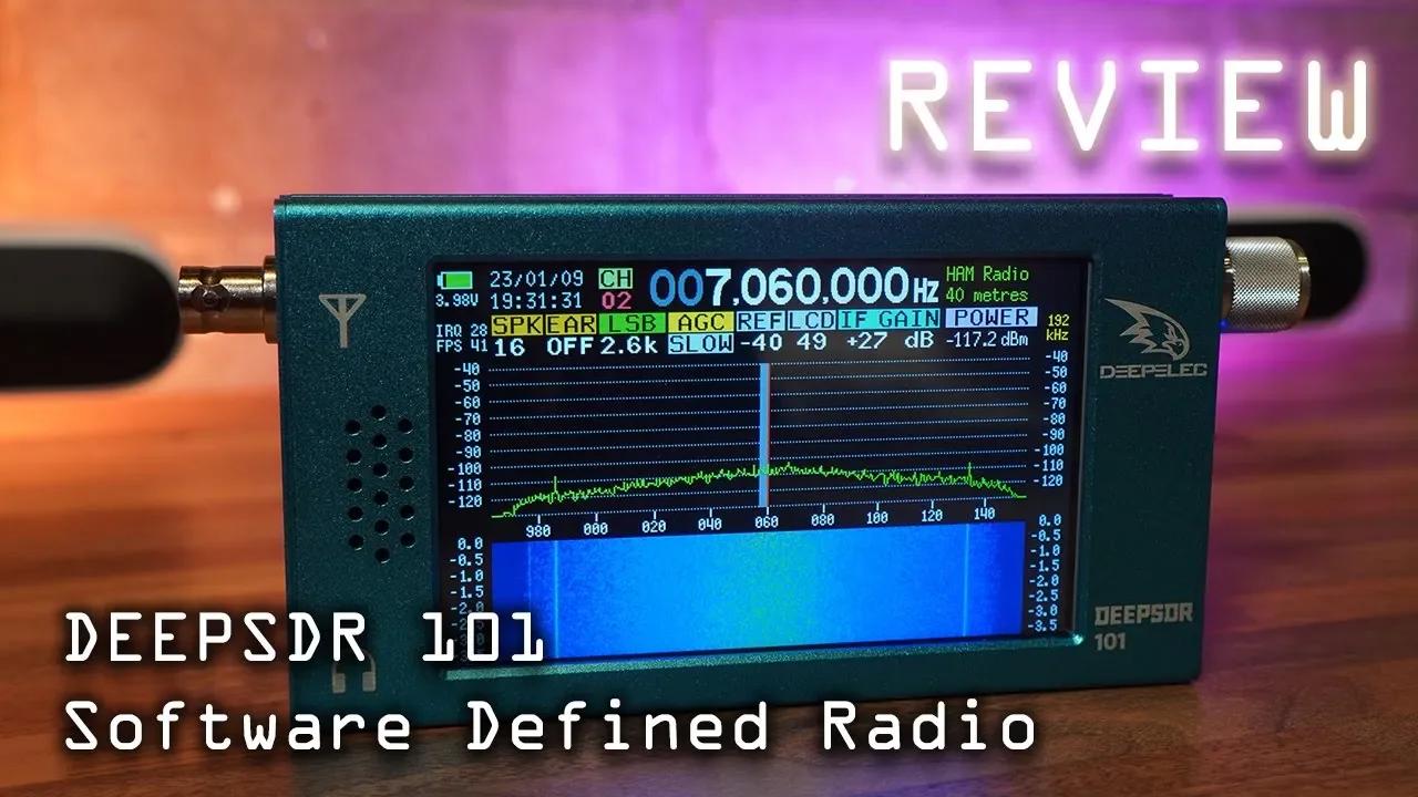 DeepSDR 101 Software Defined Radio Review - The First SDR Radio from Deepelec