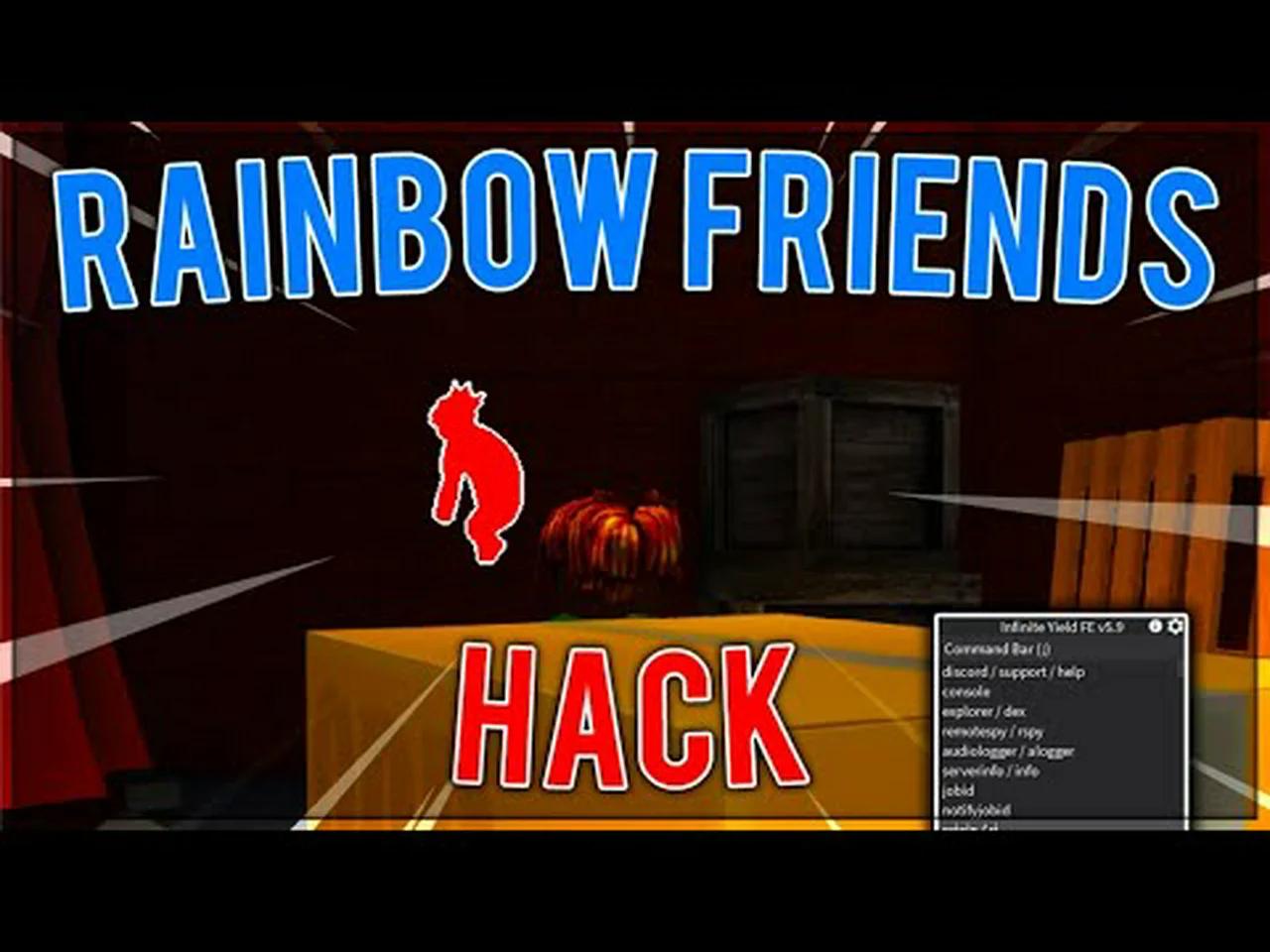 ROBLOX Rainbow Friends Hack Script GUI : ESP, ITEMS, SPEED, FLY, NOCLIP ...