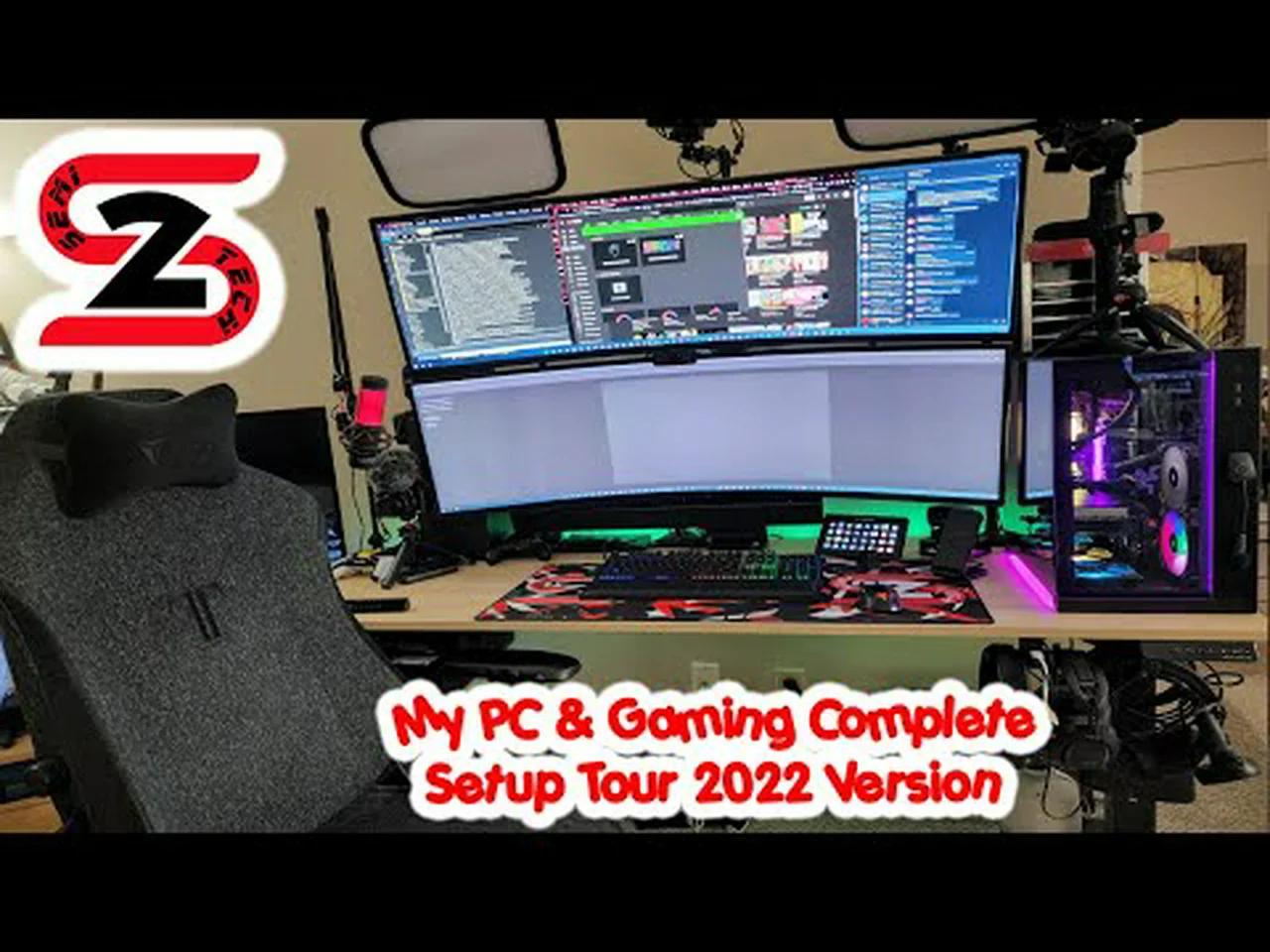 My PC & Gaming Complete Setup Tour 2022 Version