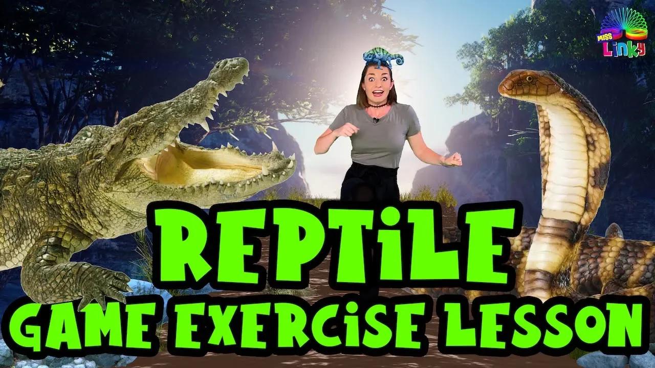 Reptile Exercise For Kids | Learn about Reptiles and 5 Different Snakes ...