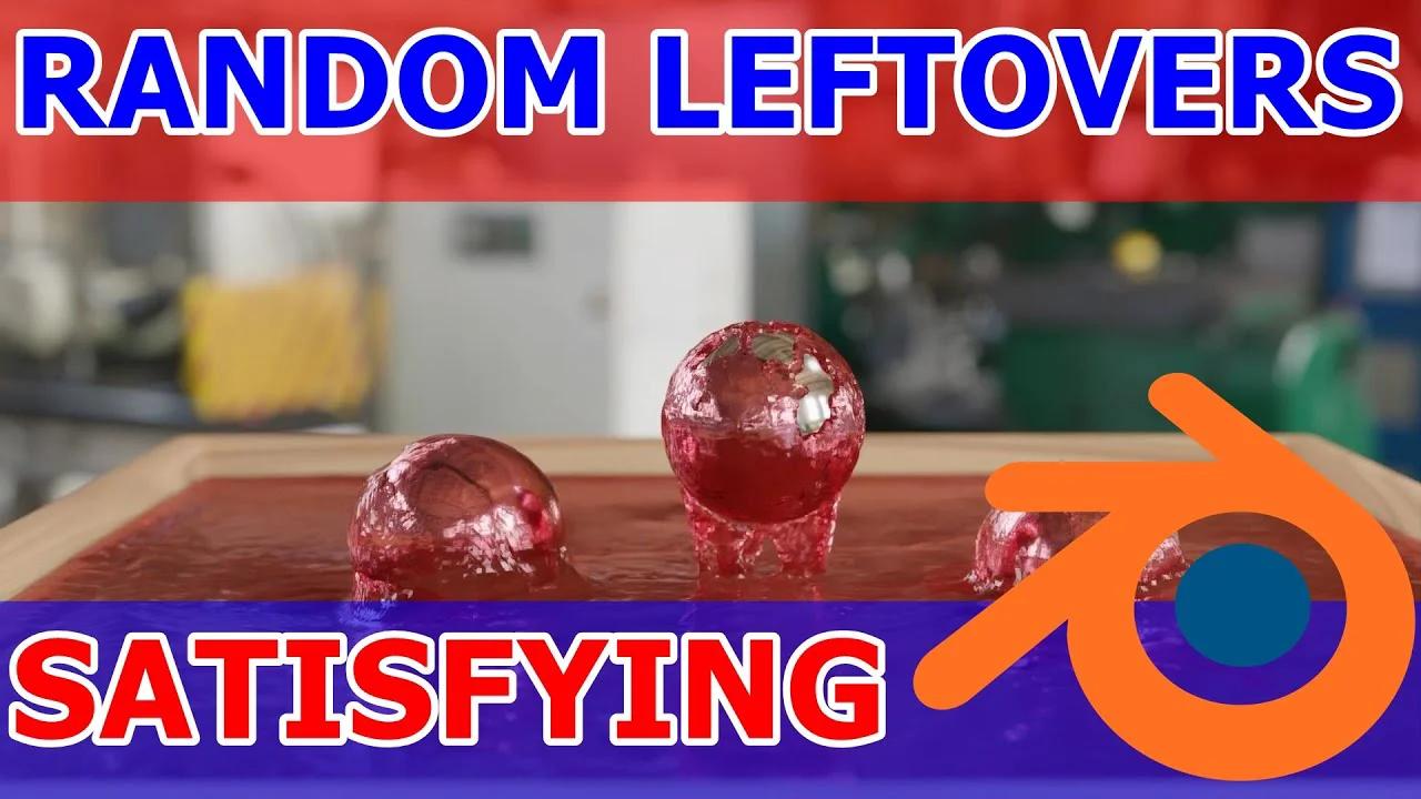 Random Leftover Animations - Blender