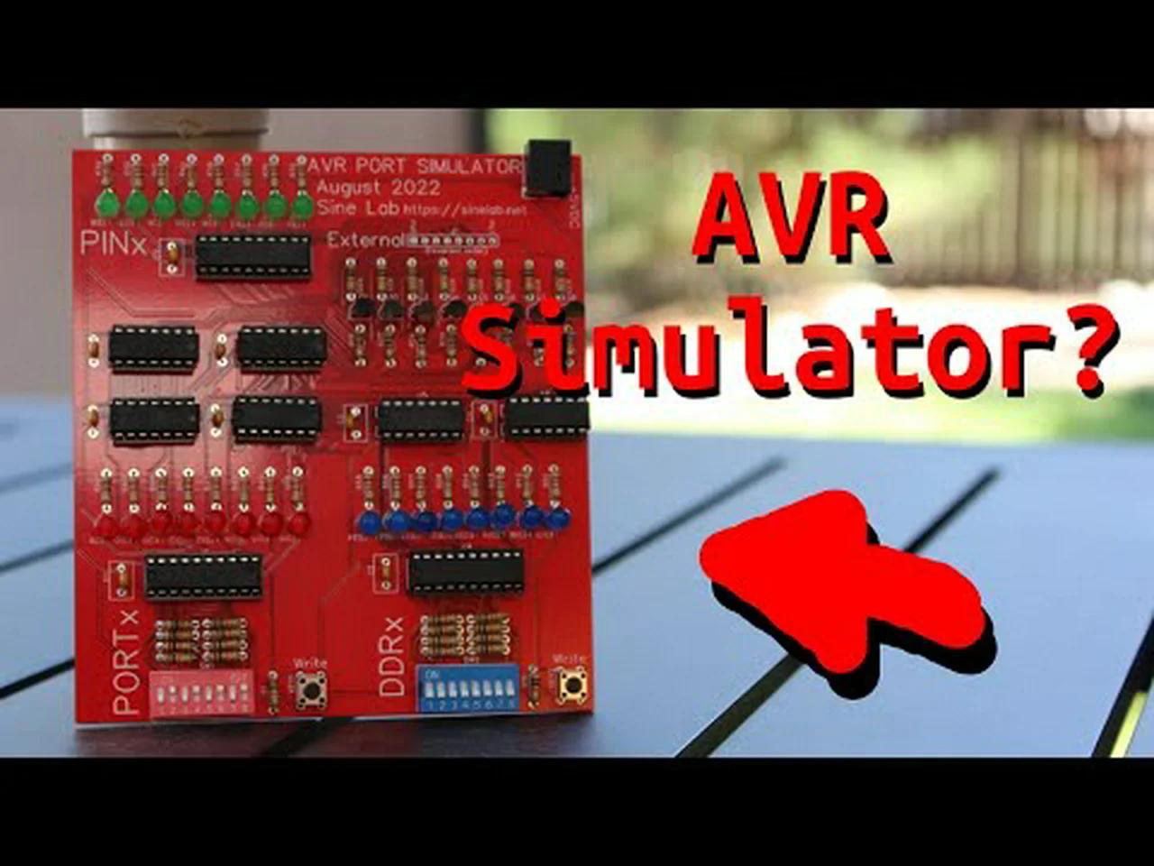 Simulate An Avr Beyond Arduino 1