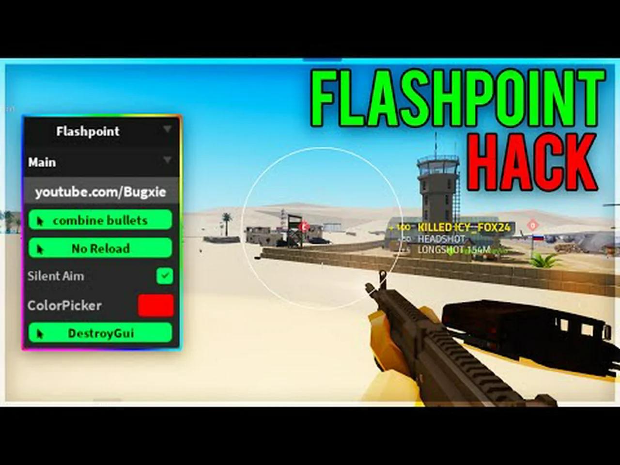 ROBLOX FLASHPOINT HACK SCRIPT | SILENT AIM, GUN MODS & MORE! WORKING