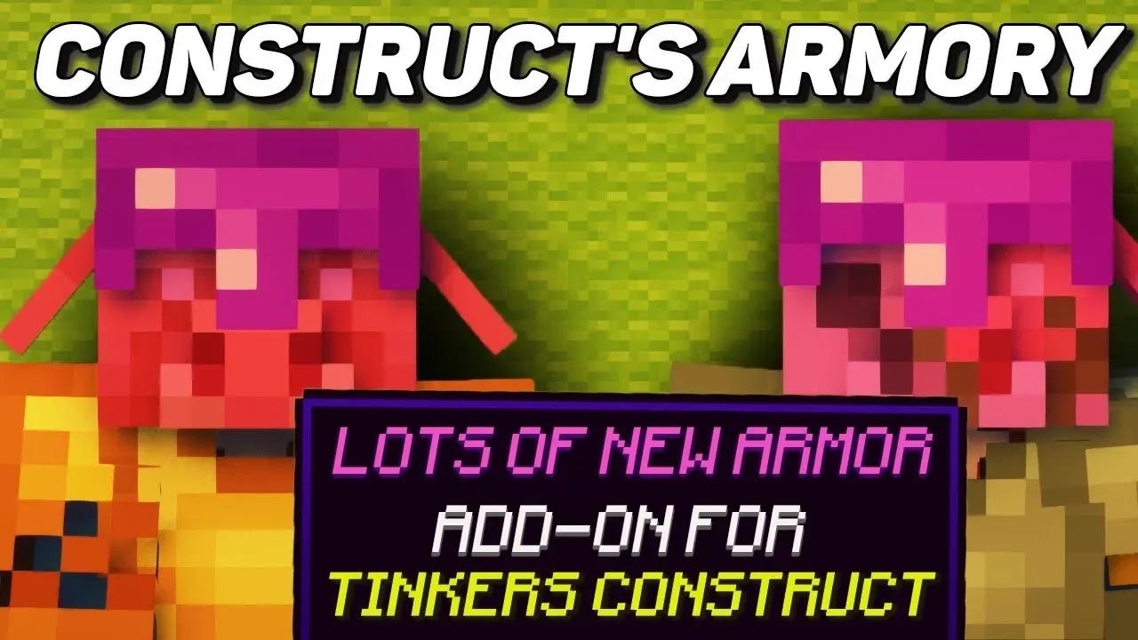 Construct's Armory tutorial / guide 1.16.5 Lot of Armor (minecraft java ...