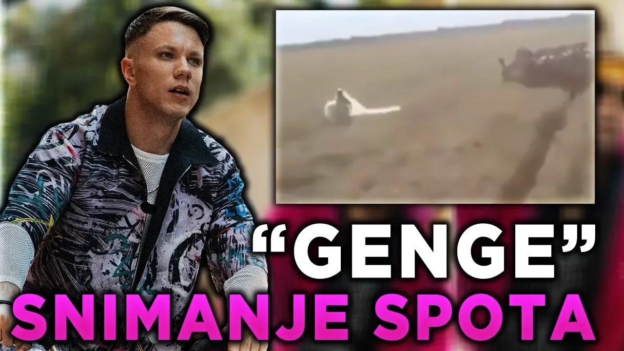 SMESNA SCENA SA SNIMANJA PESME "GENGE" !?! (Rasta i Relja)