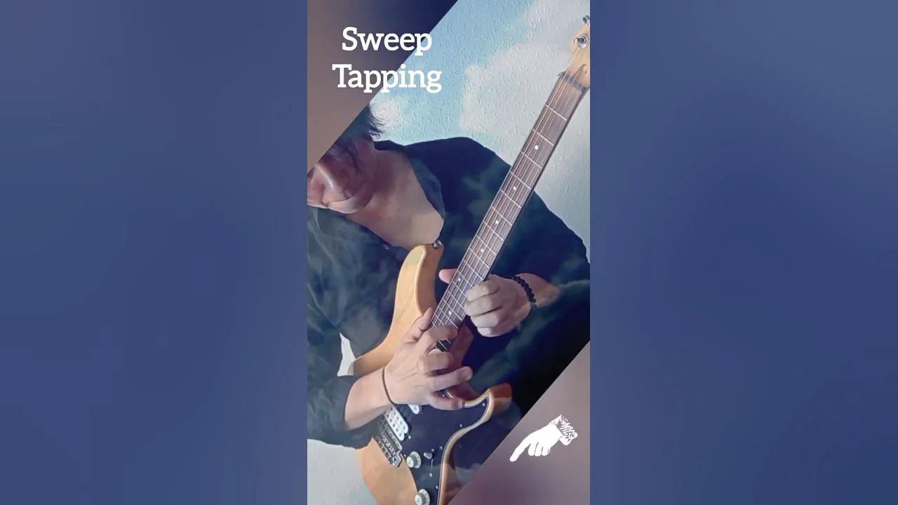 Sweep Picking&Tapping🧹👆guitar technique🎸