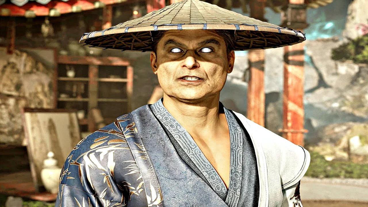 Mortal Kombat 1 Old Raiden Returns Scene (MK12 2023) PS5 Old Raiden ...