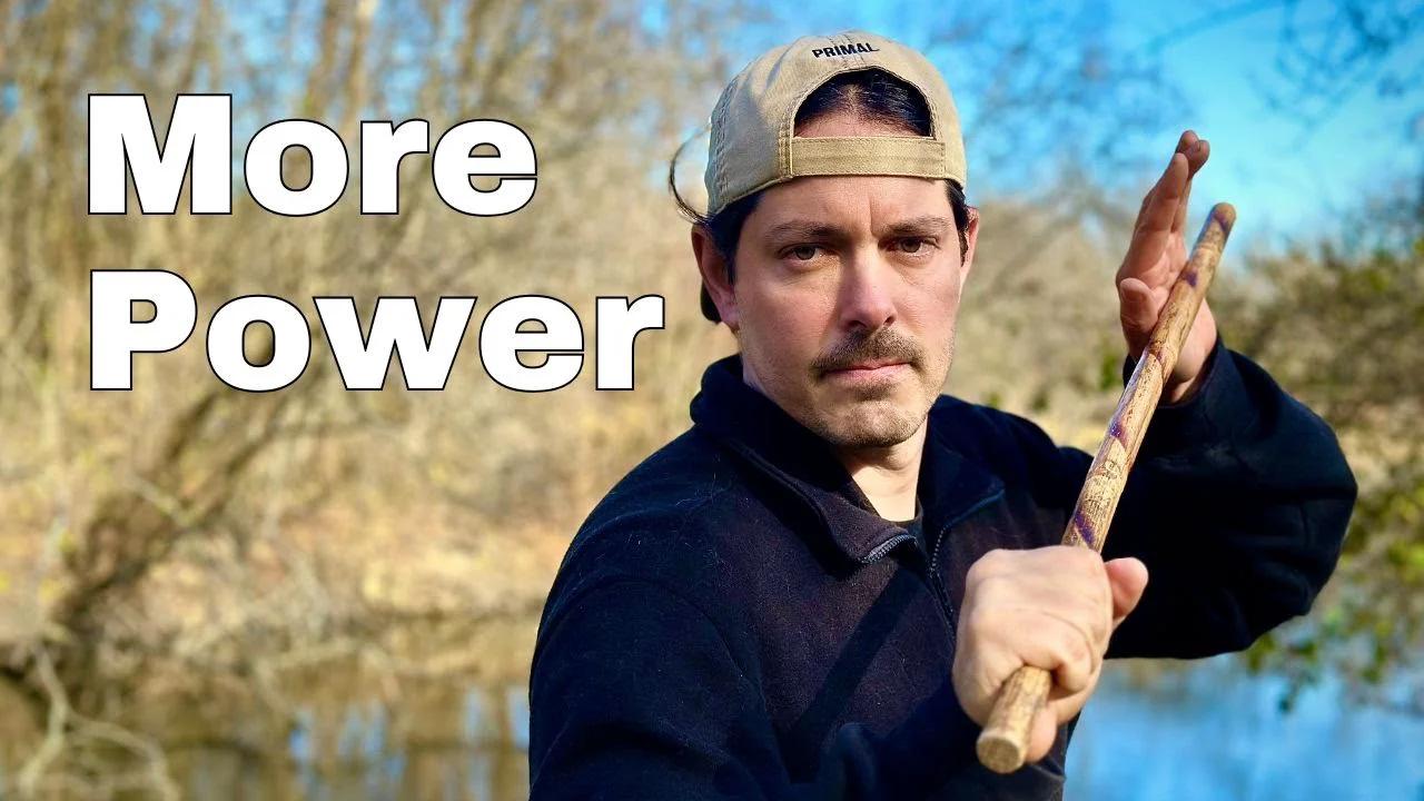 Kali Stick Fighting Strike With More Power