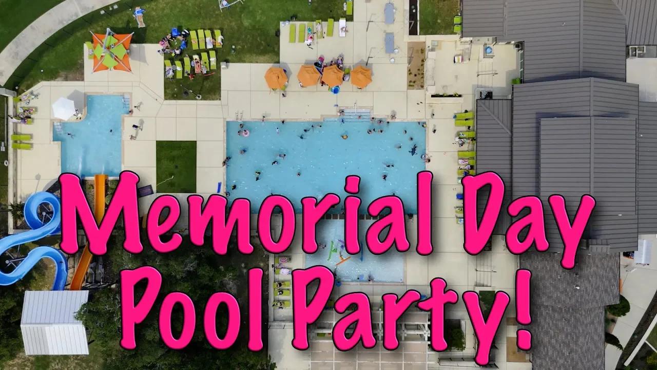 Memorial Day Pool Party!