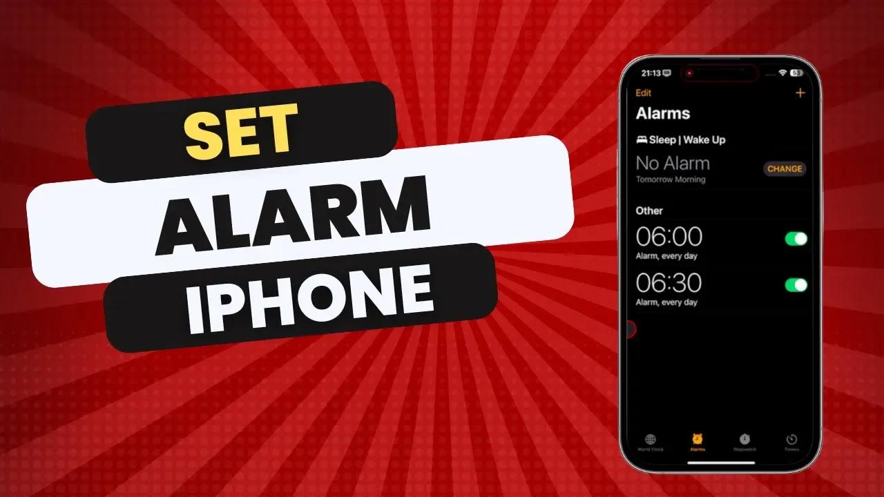 How to Set an Alarm in iPhone