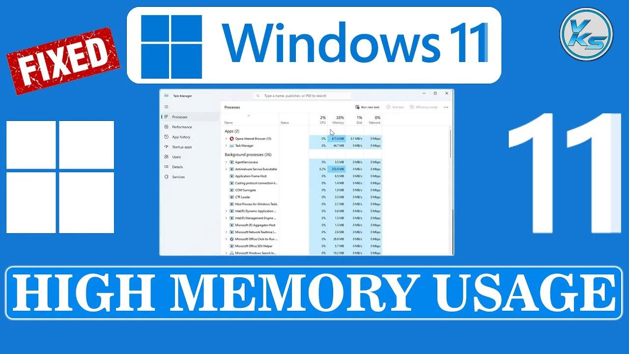 How To Fix High Memory Usage on Windows 11
