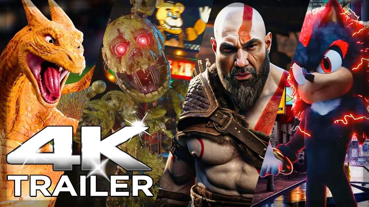 TOP BEST UPCOMING MOVIES BASED ON GAMES (2024-2026) - NEW TRAILERS