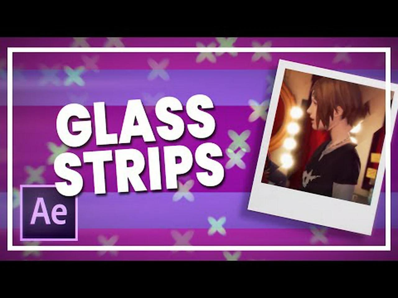 Glass Strips Effect || After Effects [Tutorial]