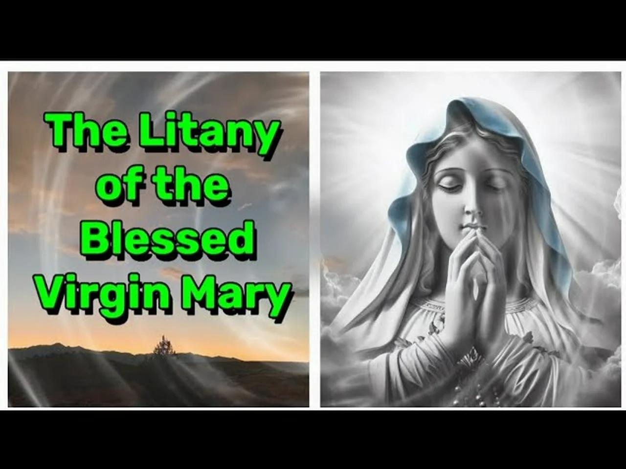 Litany of The Blessed Virgin Mary #catholic #prayer