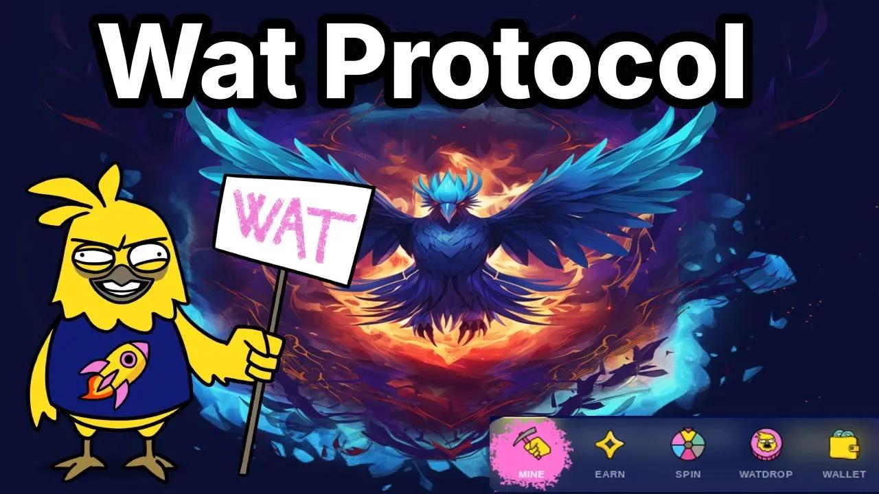 Gamee 𝗪𝗮𝘁 𝗕𝗶𝗿𝗱 Protocol Mining 🔥 -Gamee Wat Point TELEGRAM Bot