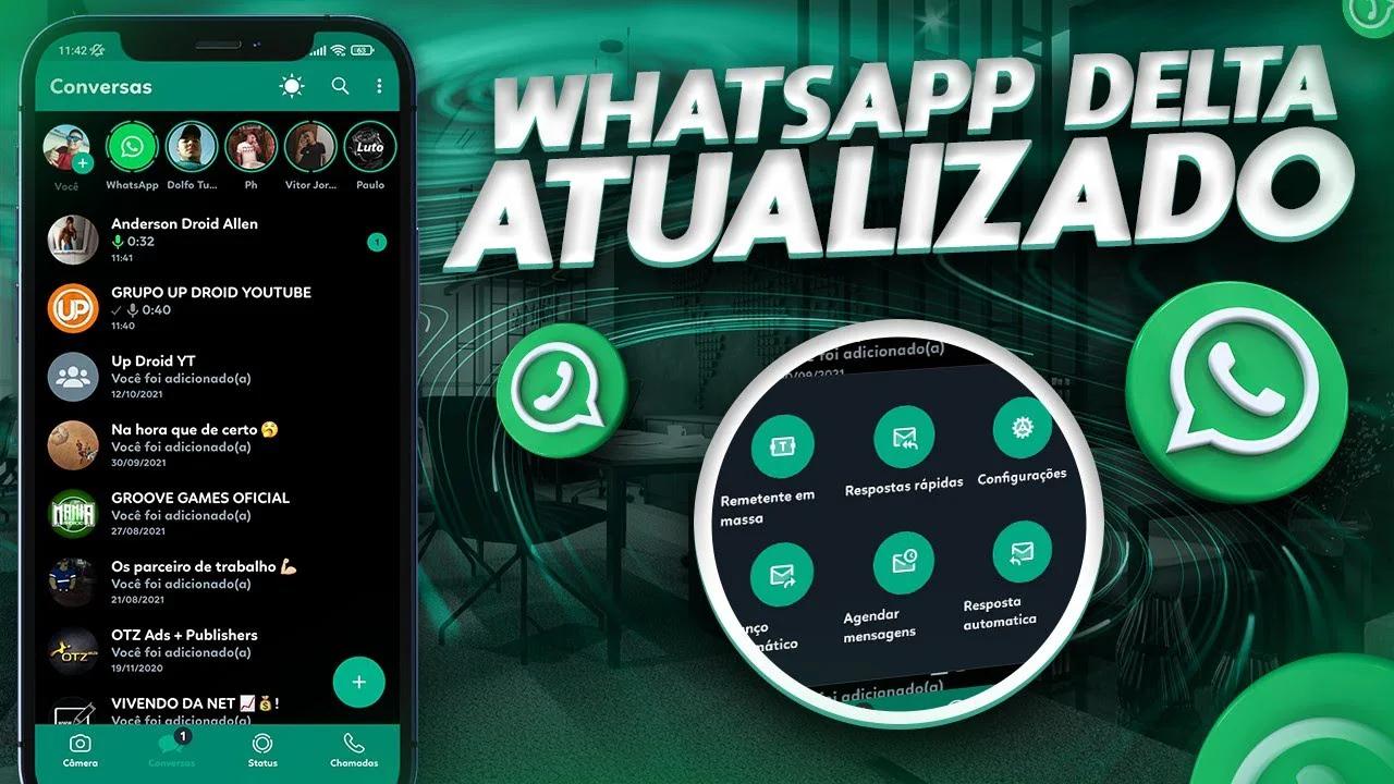 WHATSAPP DELTA ATUALIZADO COM FUNÇÕES INCRÍVEIS 2022