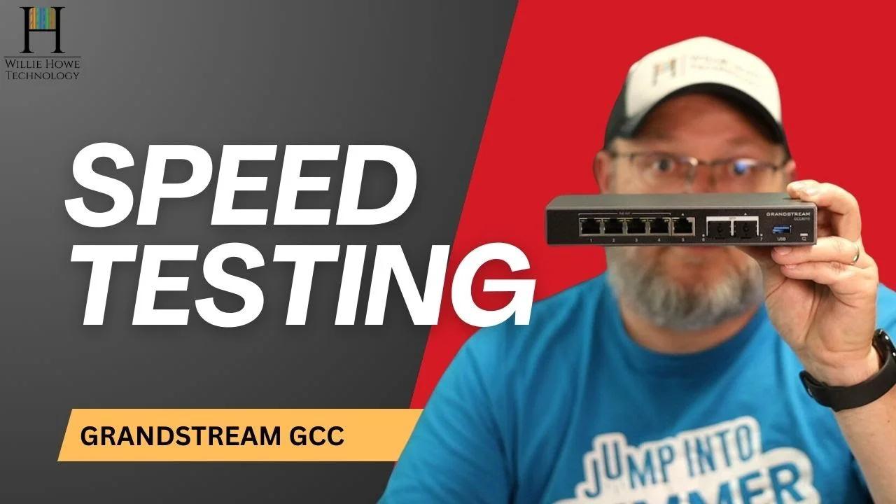GCC Router/Firewall Speed Testing