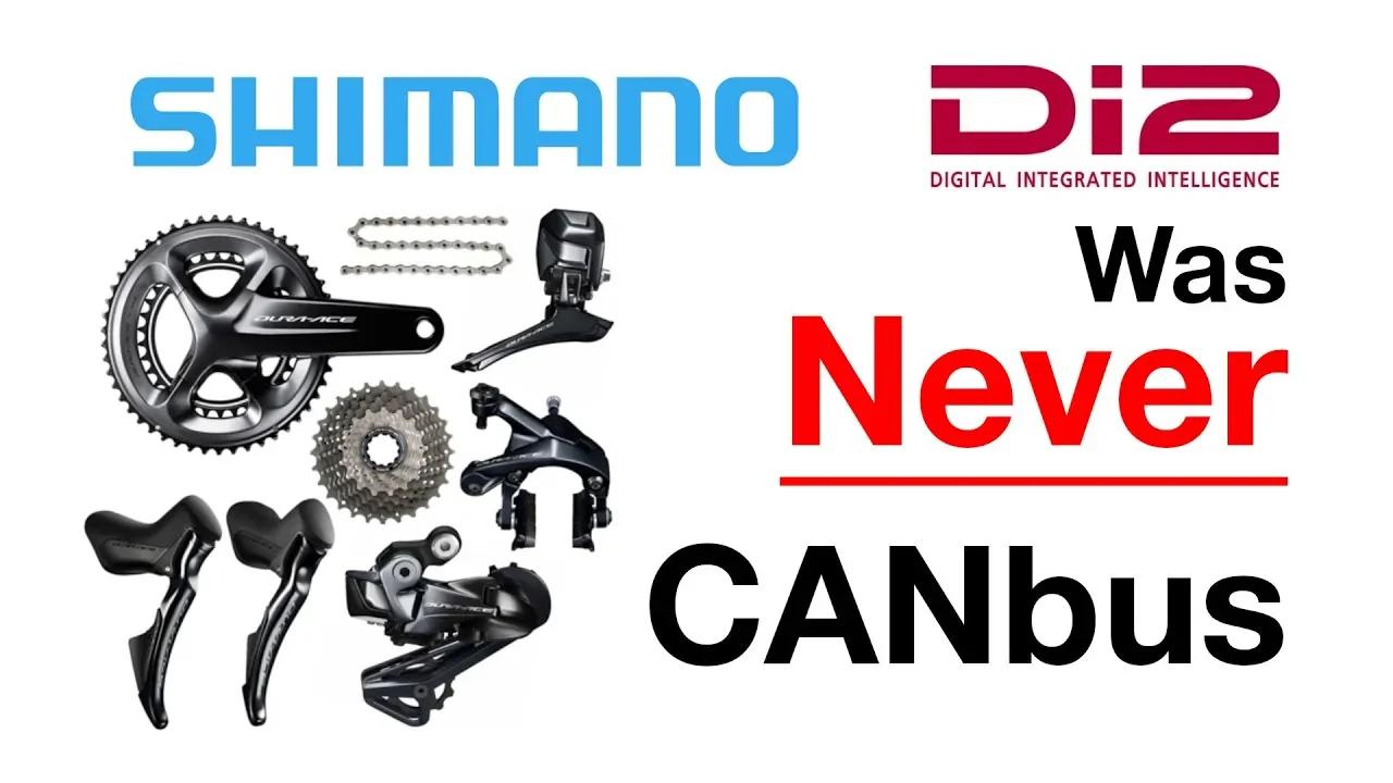 Shimano Di2 was never CANBUS - Correcting a dumb rumour