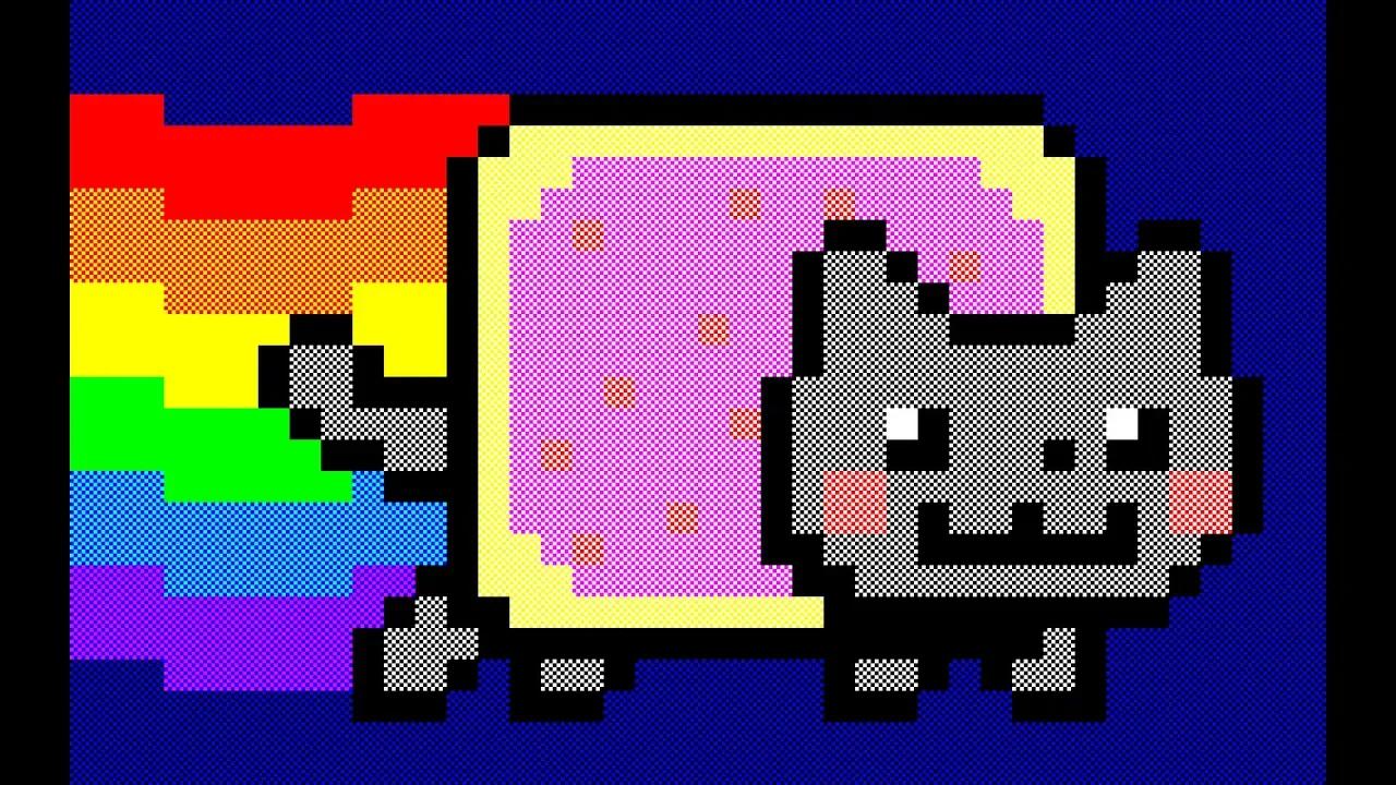Sharp MZ-700 Demo: Nyan Cat (2012)