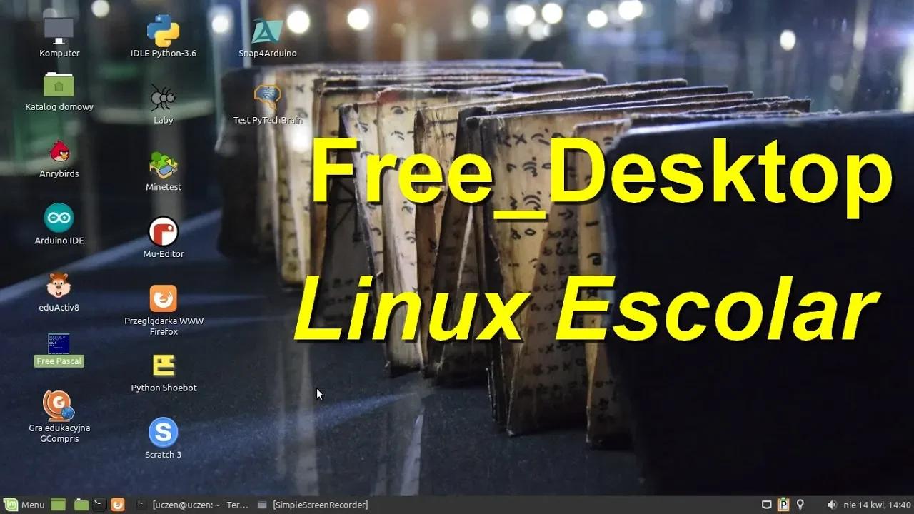 Free_Desktop – distro Linux educacional Polonesa destinada a laboratórios de informática em escolas