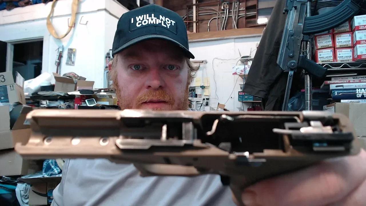 Polymer 80 Glock 9mm Lower Frame Parts Kit Review LPK : PFC9 Serialized ...