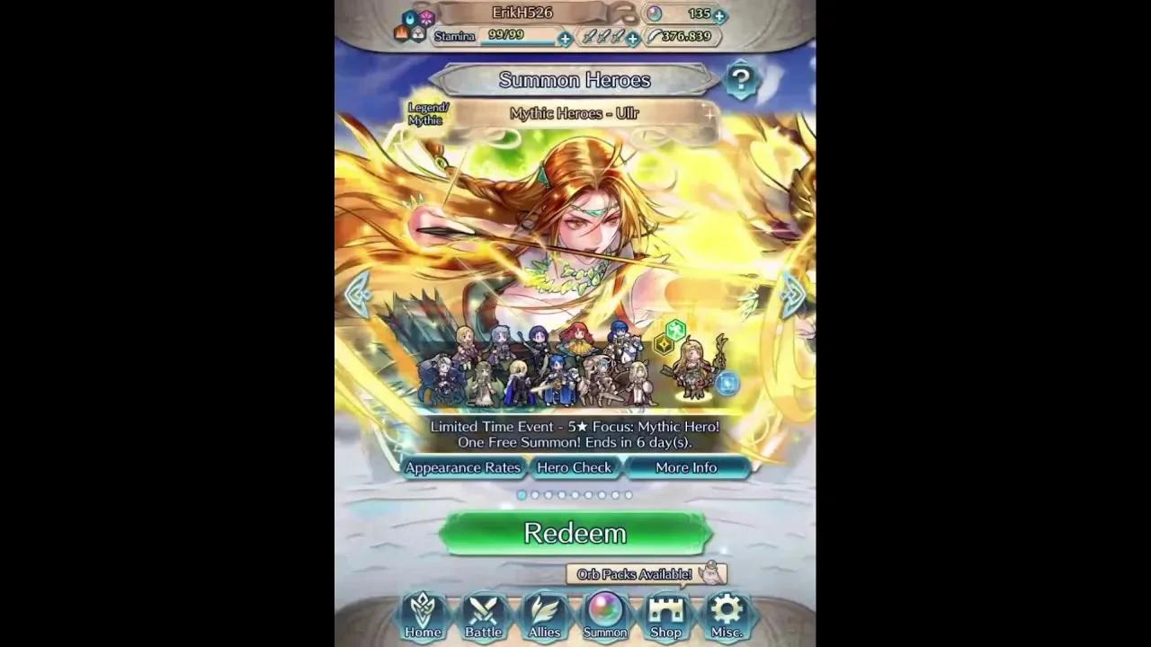 ErikH526 - Fire Emblem Heroes - Mythic Hero Ullr Summoning Event - 07 ...