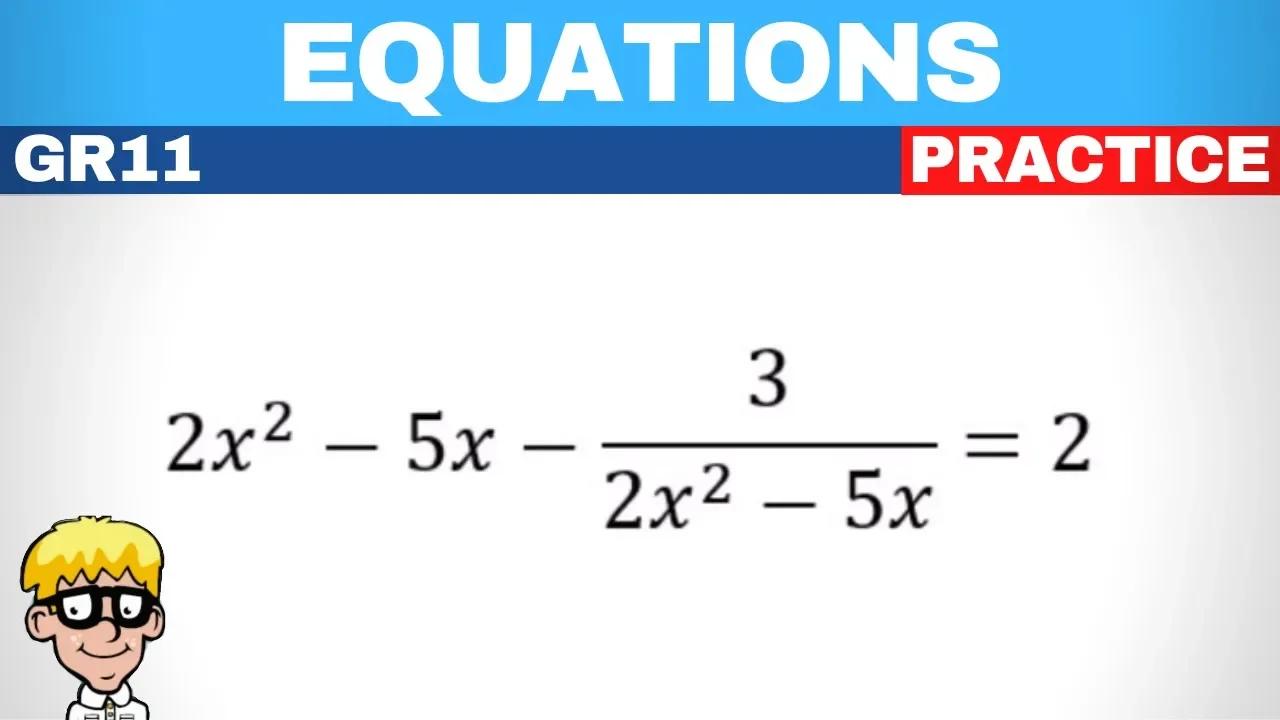 K Method grade 11: Practice