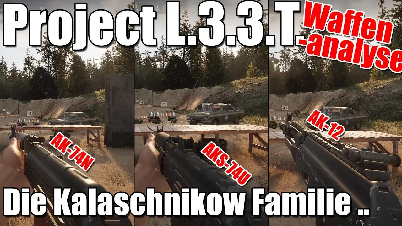 Die Waffen von Project L33T「Playtest」Teil 2