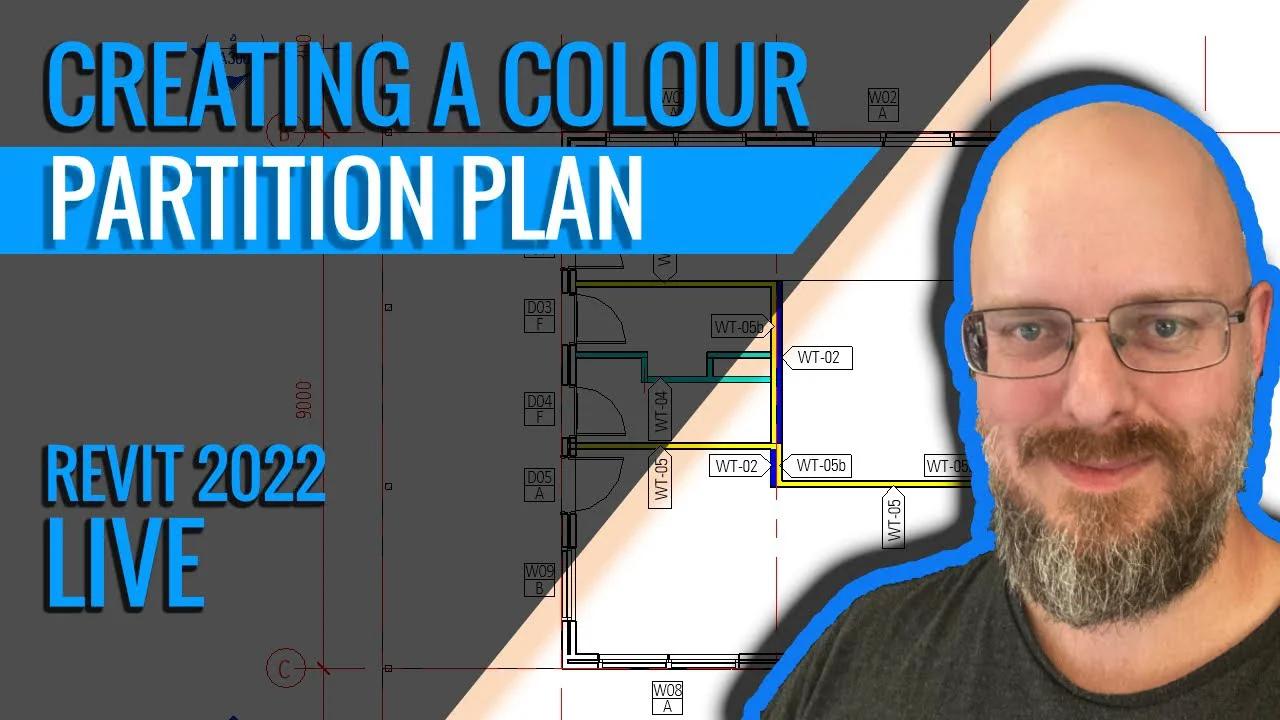 Revit 2022 Live - Creating a Partition Plan
