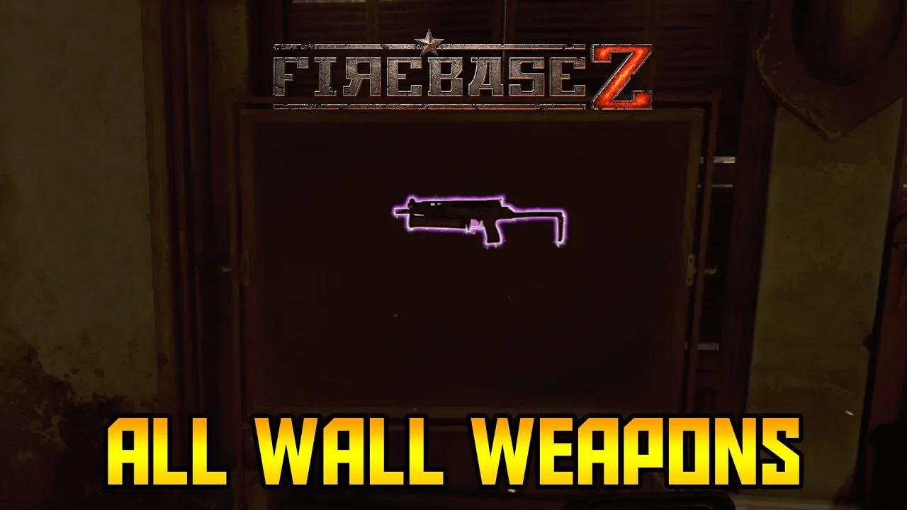 Firebase Z - All Wall Weapon Locations (Black Ops Cold War Zombies)