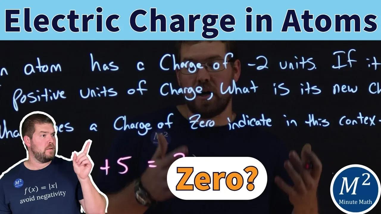 How to Calculate Changes in Electric Charge of Atoms