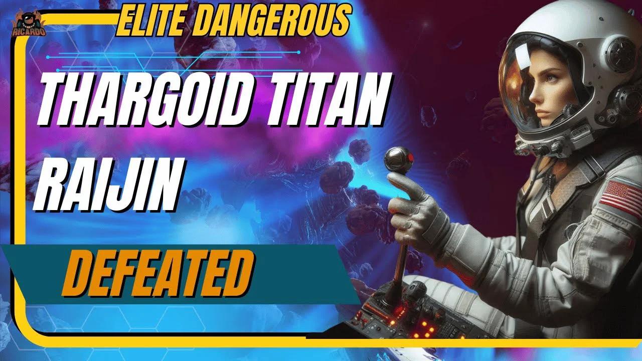 Raijin QUITS! Elite Dangerous Titan Destruction Watch Party