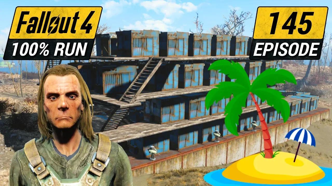 Gunner Island Paradise | Fallout 4 Ultimate 100% Run | Ep. 145