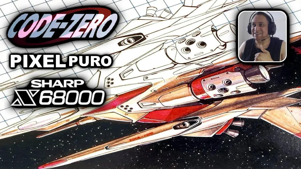 CODE-ZERO (X68000 - ENIX - 1991) #X68000 #VideoGames #16Bit
