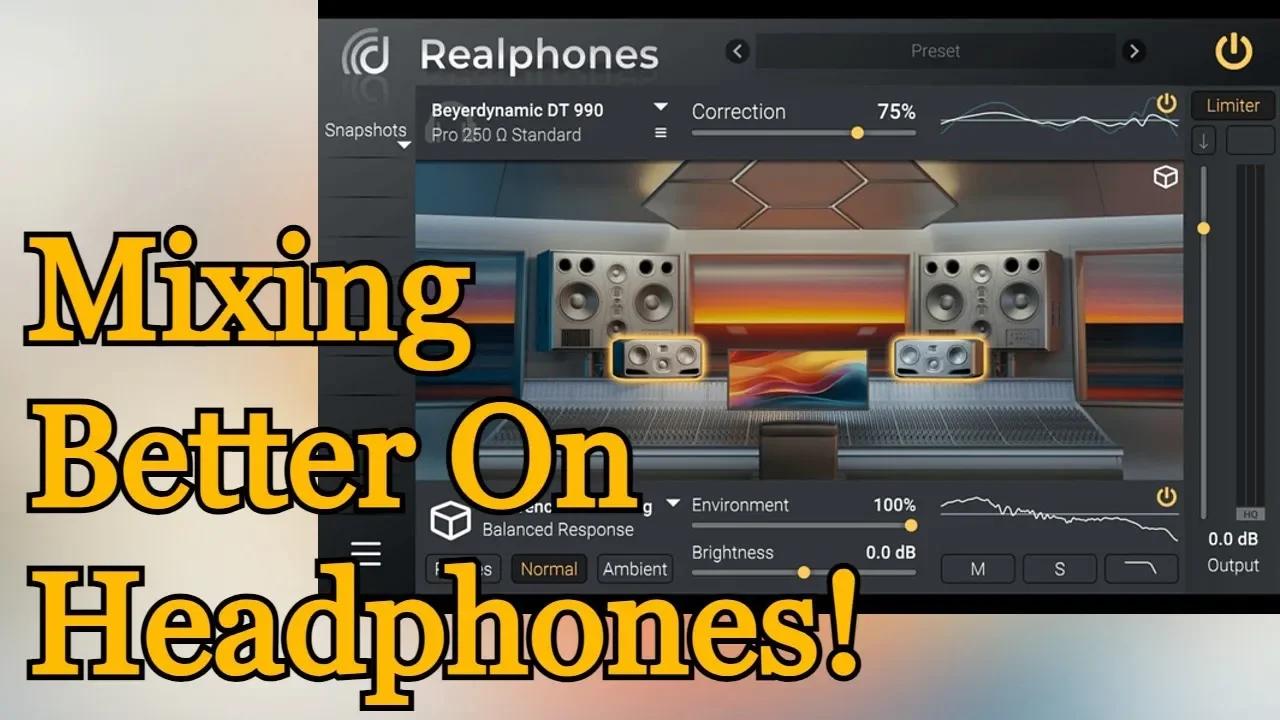Awesome VST Plugin For Mixing With Headphones - Realphones 2.0 by ...
