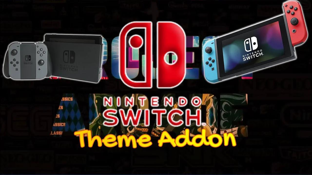 Nintendo Switch | Theme Addon | Project Arcade | RetroFE