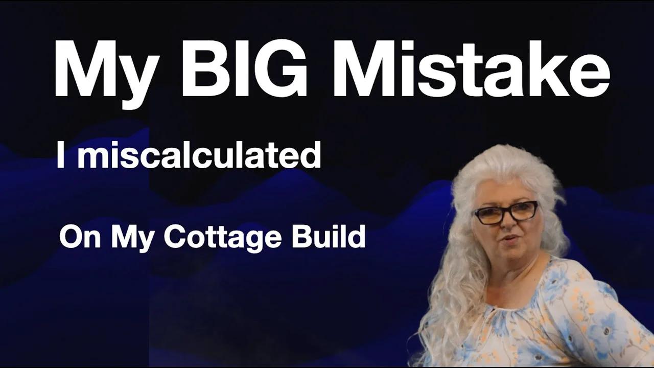My BIG Mistake