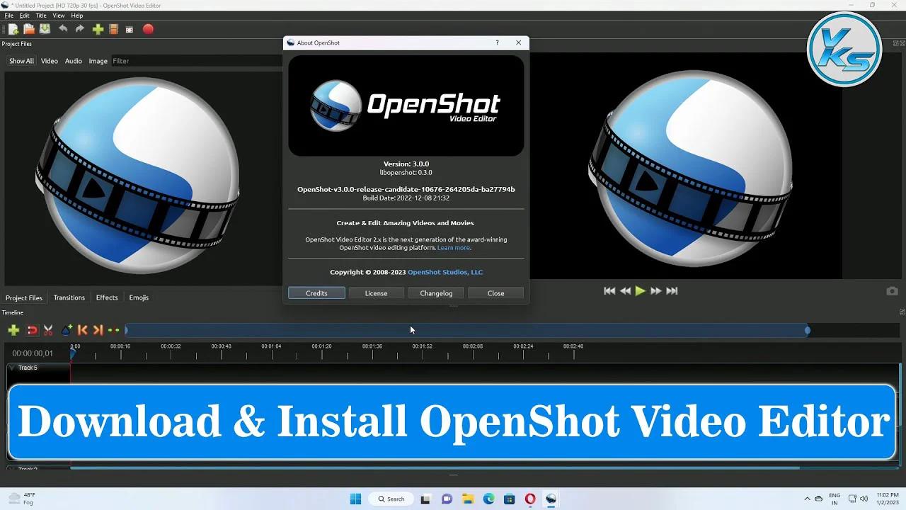 How To Download And Install OpenShot Video Editor 3.0 On Windows 11/10/8/7