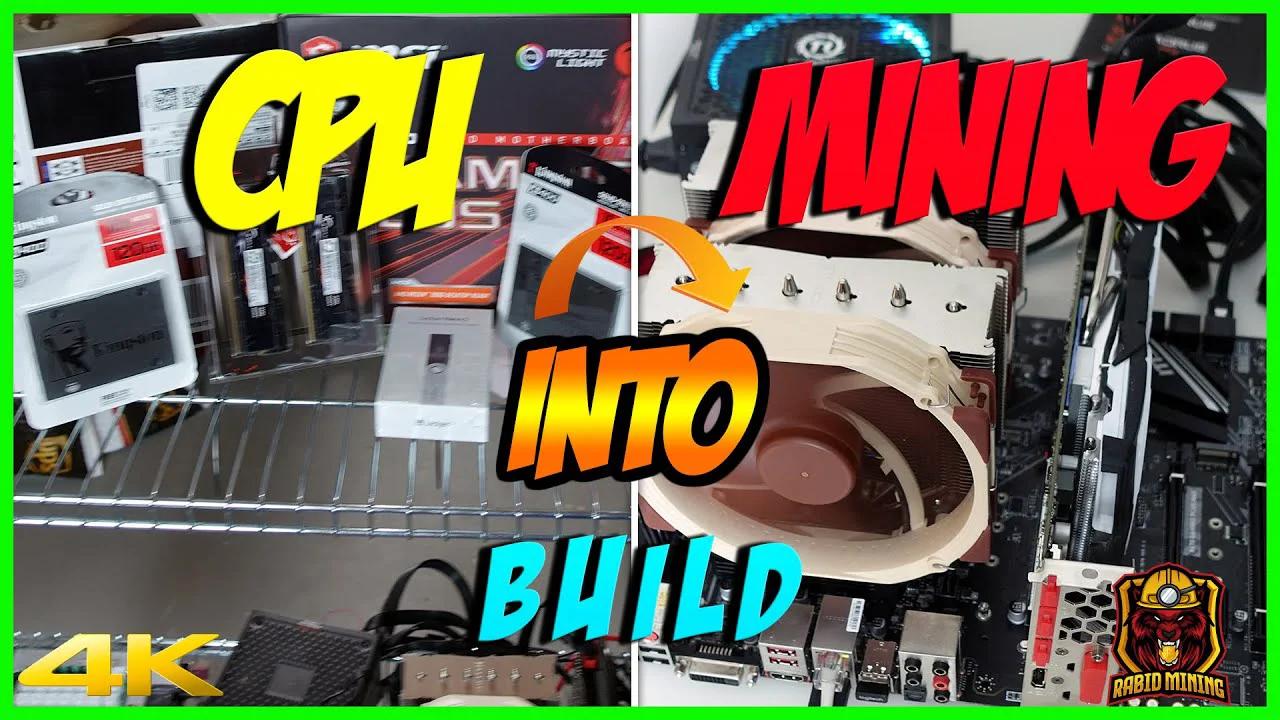 CPU MINING RIG Build | Rig 1