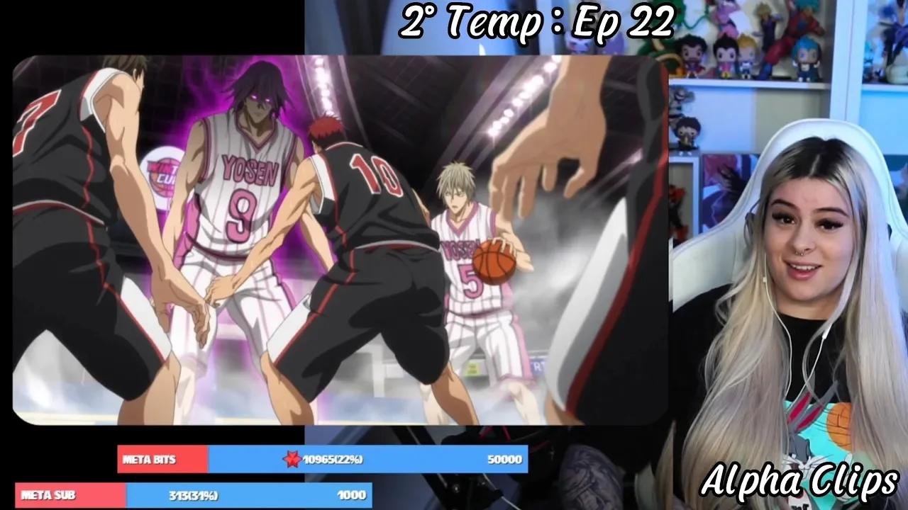 Mariana Alpha - Murasakibara O Monstro SEIRIN VS YOSEN | Kuroko No Basket | 2° Temp : Ep 22