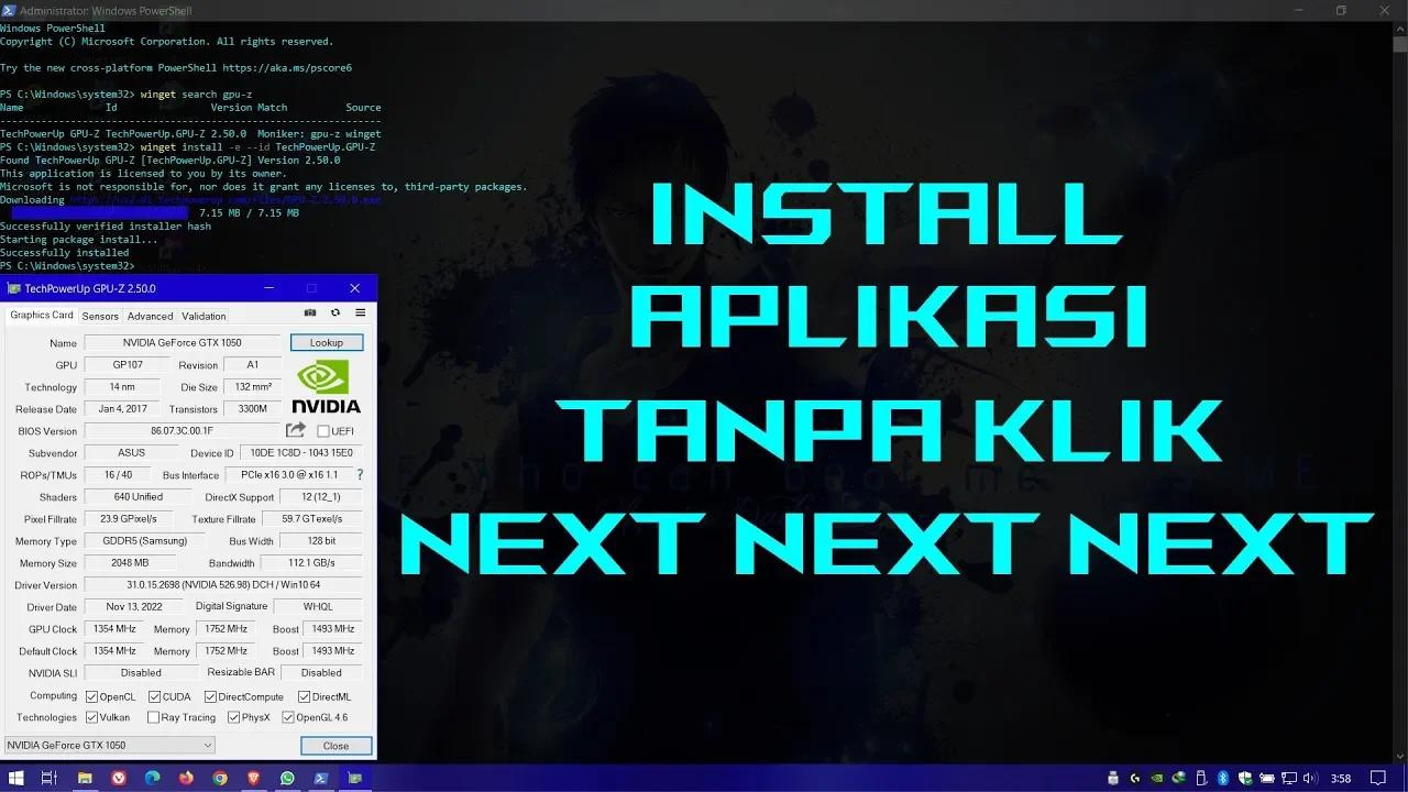 CARA INSTALL APLIKASI MENGGUNAKAN CMD / TERMINAL DI WINDOWS (WINGET ...