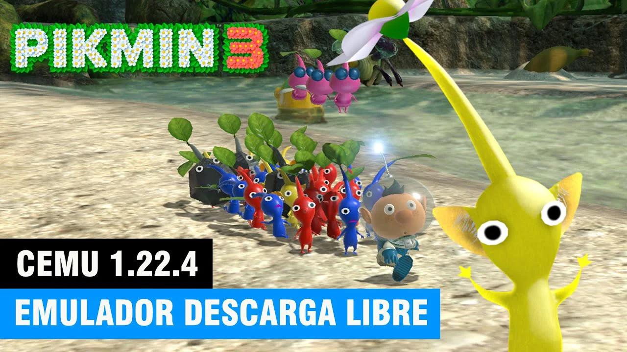 Cemu 1.22.4 Emulador | Pikmin 3 en PC gameplay test OpenGL 2021