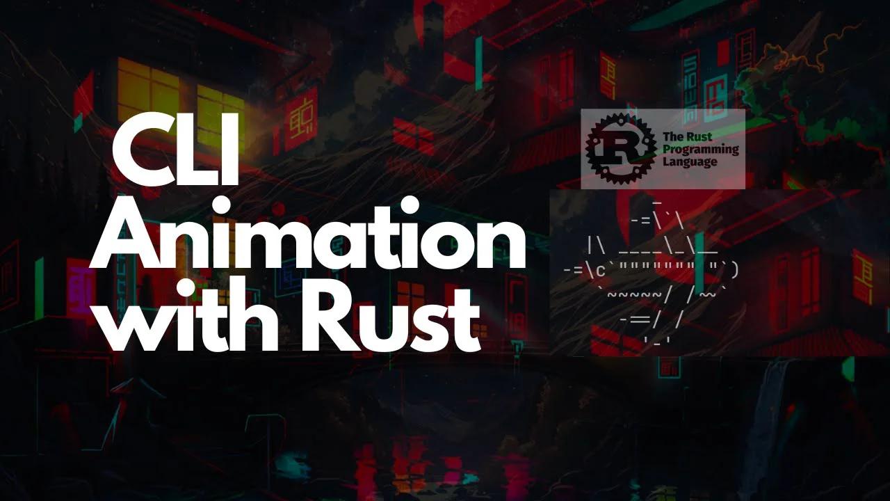 Rust Lang 101 Tutorial 3 Animation In Cli