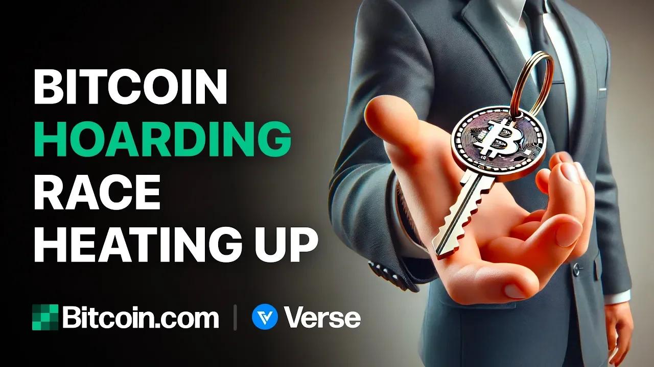 Bitcoin Hoarding Race Heating Up: Bitcoin.com Weekly Update Bitcoin Hoarding Race Heating Up: Bitcoin.com Weekly Update